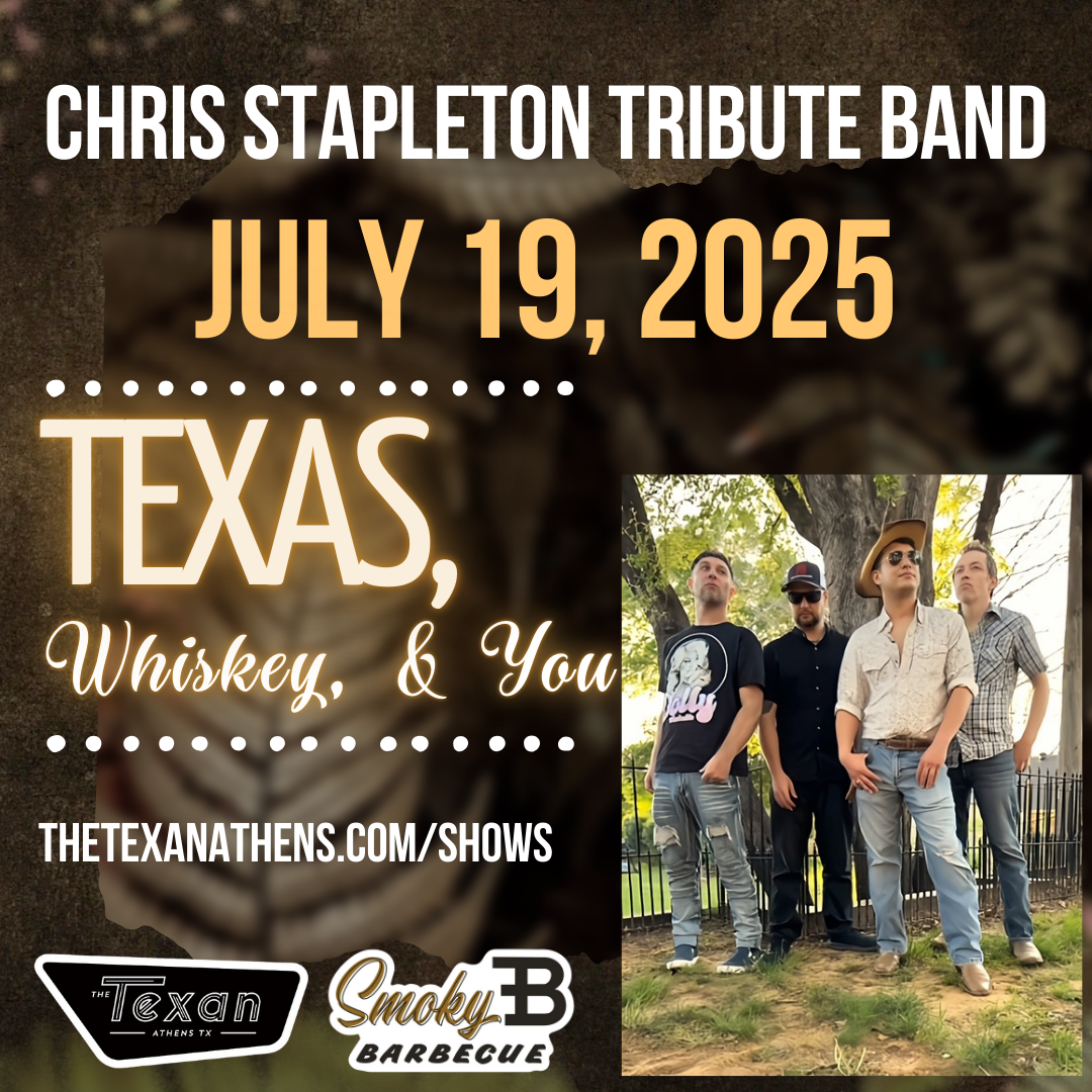 Concert: Texas, Whiskey and You - Chris Stapleton Tribute Band - The ... Concert: Texas, Whiskey and You - Chris Stapleton Tribute Band - The ...