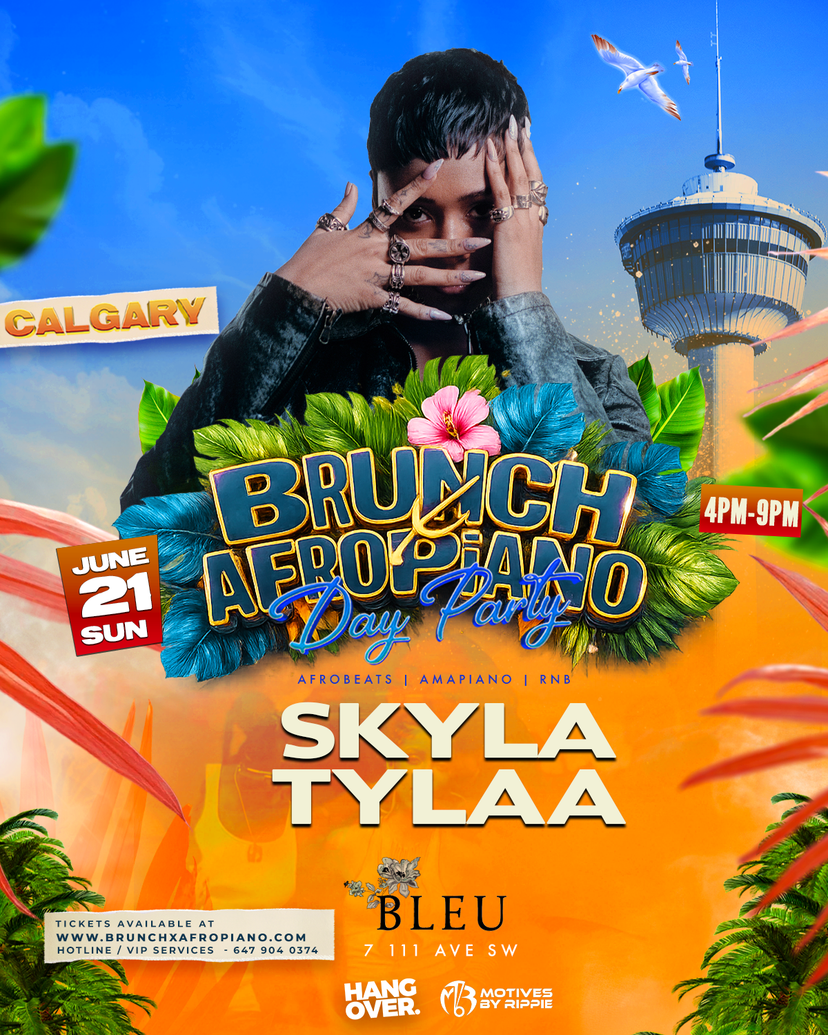 BrunchxAfroPiano - SKYLA TYLA - Bleu Calgary - Calgary - Jun 21, 2026 ...
