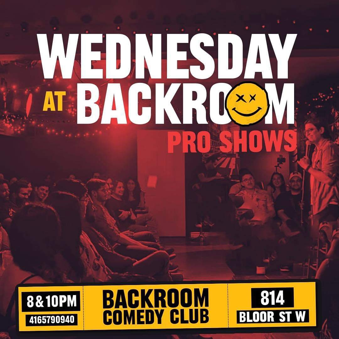 2-for-1 Deal! 10 PM Wednesdays - Pro & Hilarious Stand-up Comedy | Late-Night Laughs - Backroom ...