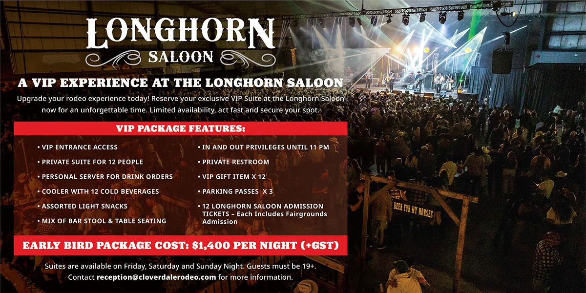 Longhorn Saloon VIP Suites - Cloverdale Rodeo - Surrey - May 16, 2025 ...
