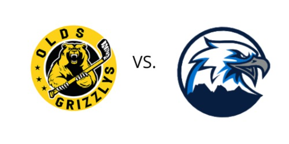 Olds Grizzlys vs. Canmore Eagles - Olds Sportsplex - Olds - Mar 14 ...