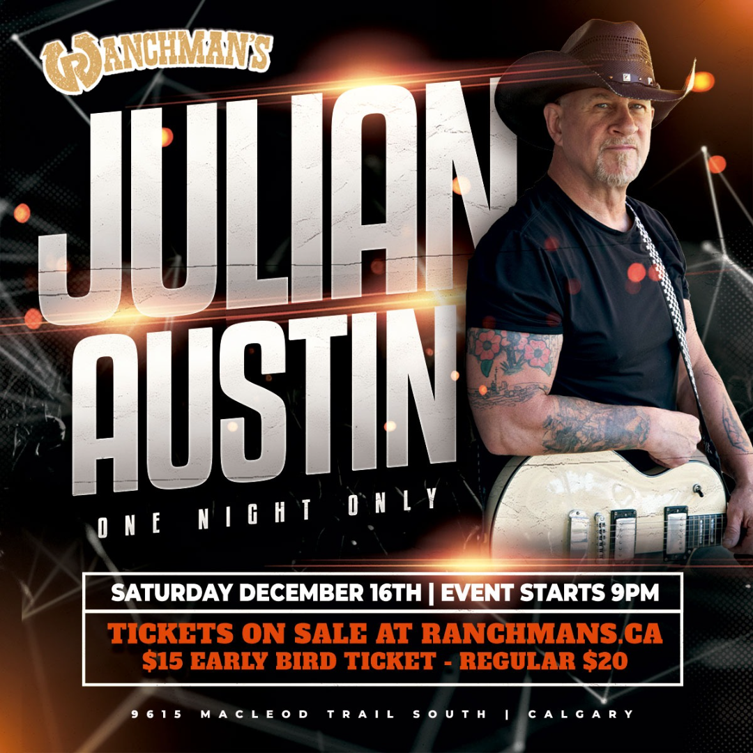 JULIAN AUSTIN - Ranchmans Calgary - Calgary - Dec 16, 2023 · Showpass
