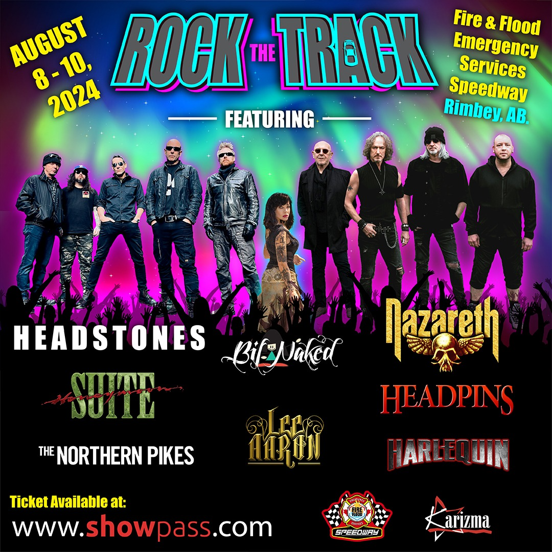 ROCK the TRACK 2024 - Central Alberta Raceways - Rimbey - Aug 8, 2024 · Showpass