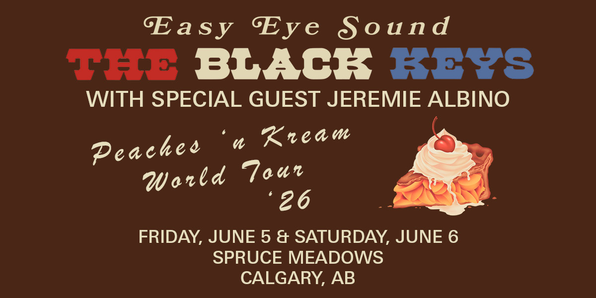 The Black Keys - Spruce Meadows - Calgary - Jun 5, 2026 · Showpass