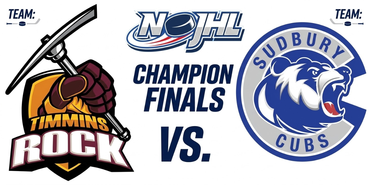 2026 NOJHL PLAYOFFS FINALS vs SUDBURY CUBS - McIntyre Community Centre ...