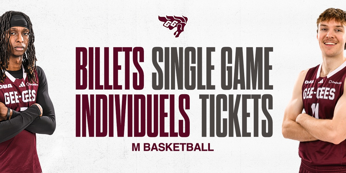 Gee-Gees Basketball (M) - Montpetit Hall - Ottawa - Oct 10, 2025 · Showpass