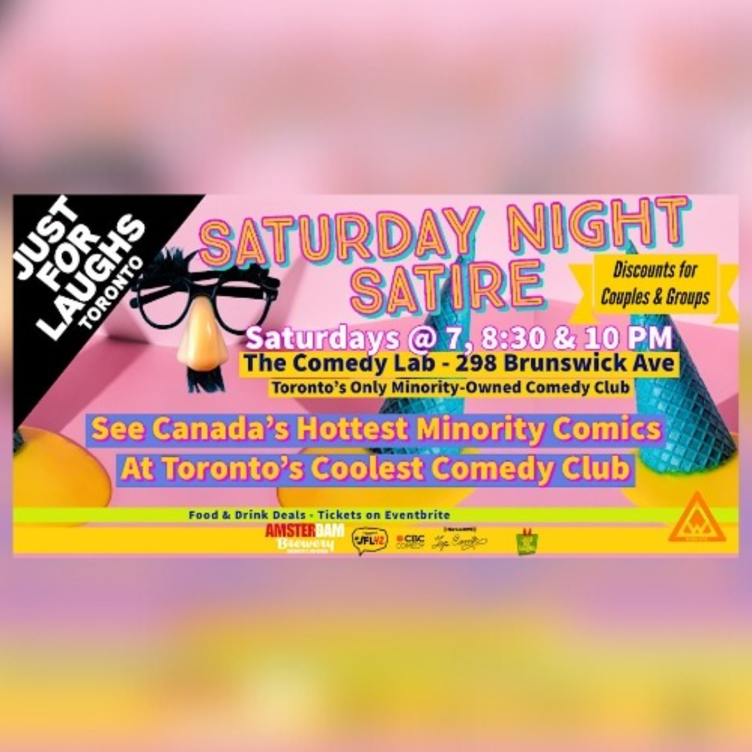 Saturday Night Satire Comedy Show - The Comedy Lab at The Lab 416 ...