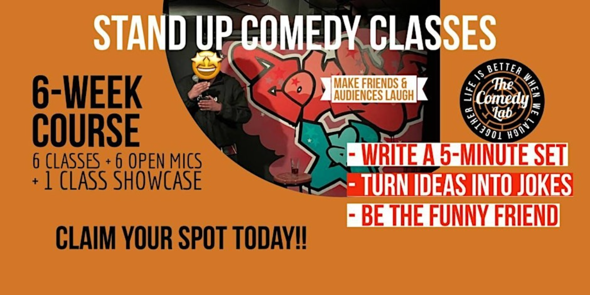 Stand Up Comedy Writing Course (Modular) - The Comedy Lab at The Lab ...